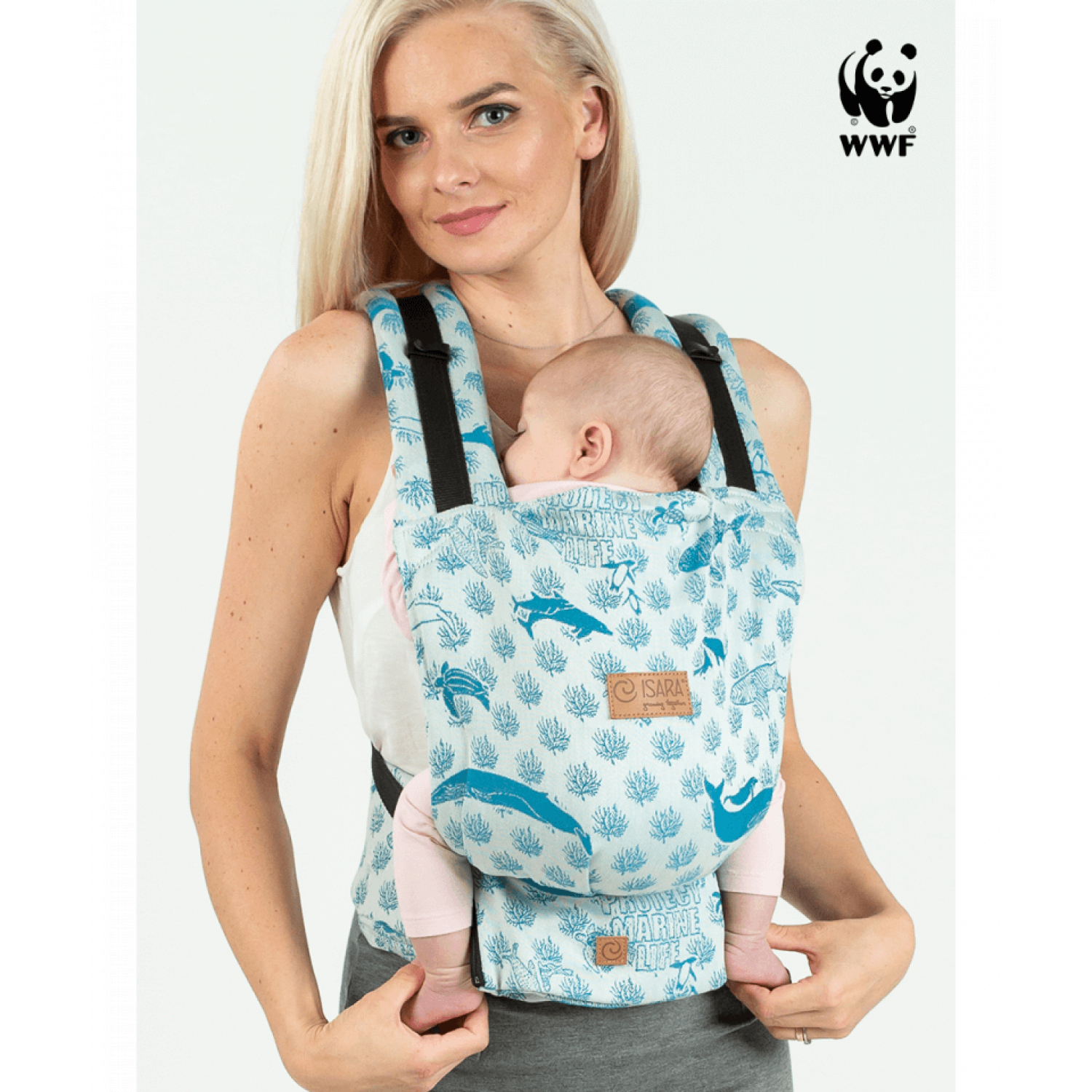 ISARA Quick Full Buckle V2 Marine Life Breeze - Slingoteka - онлайн магазин